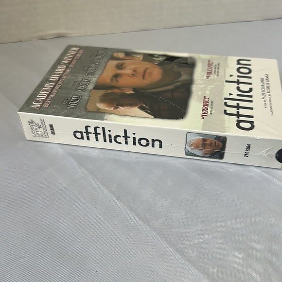 Media | Affliction Movie Vhs Film By Stars Nick Nolte Sealed | Poshmark